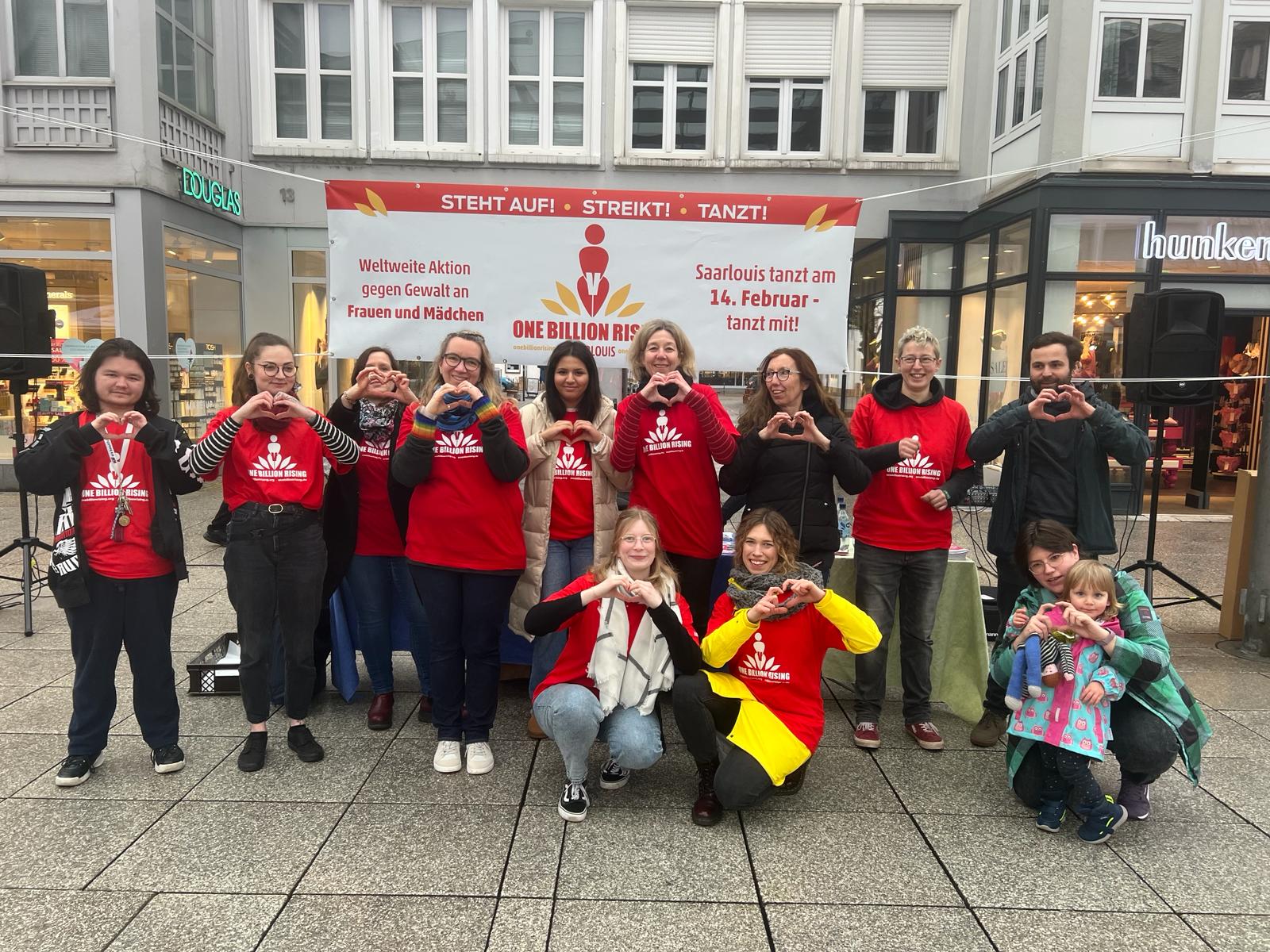 Landkreis Saarlouis One Billion Rising 2024 – Aktionstag gegen Gewalt ...
